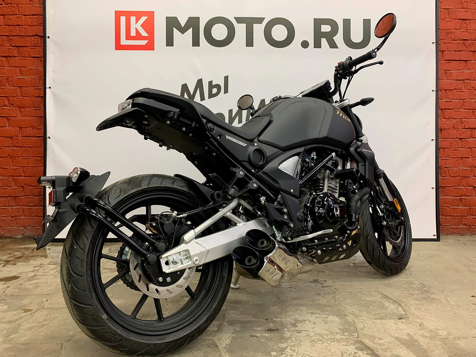 Мотоцикл Regulmoto THOR 400 (Черный, 100702-1) - 100702-1 купить в ...